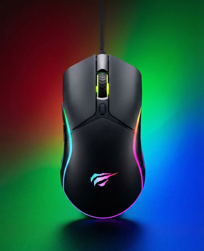 Havit MS1029 RGB Wired Gaming Mouse - Thinex Enterprises